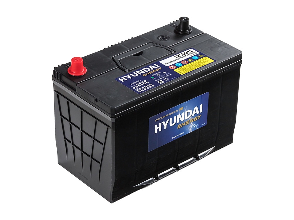 Автомобильный аккумулятор Hyundai Energy 125D31L CMF Asia
