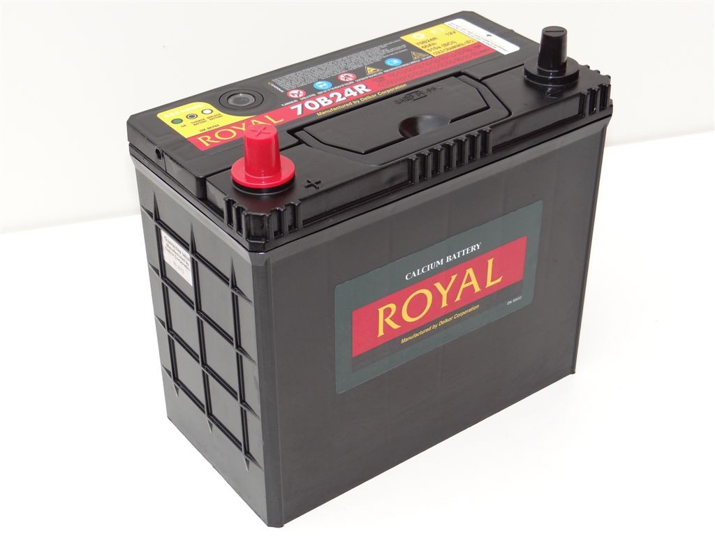 Автомобильный аккумулятор Royal 70B24R Asia